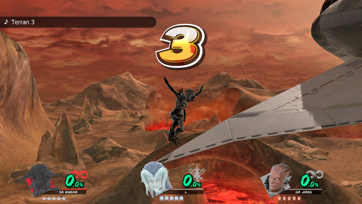 Xenoblade X - Ga Buidhe over Greninja Mod for Super Smash Bros ...