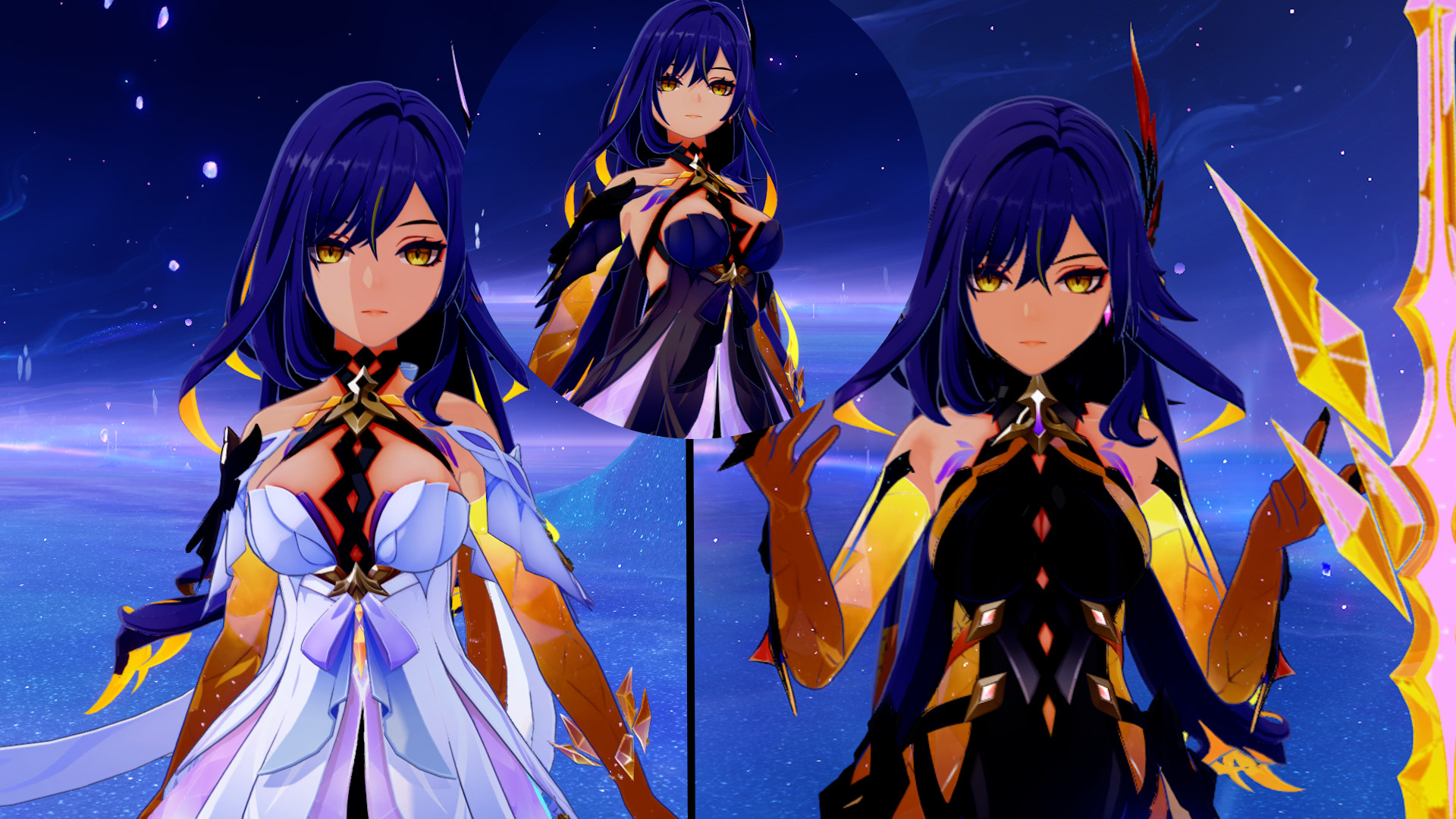 Series of Recolors for Skirk Mod for Genshin Impact | GI Mods