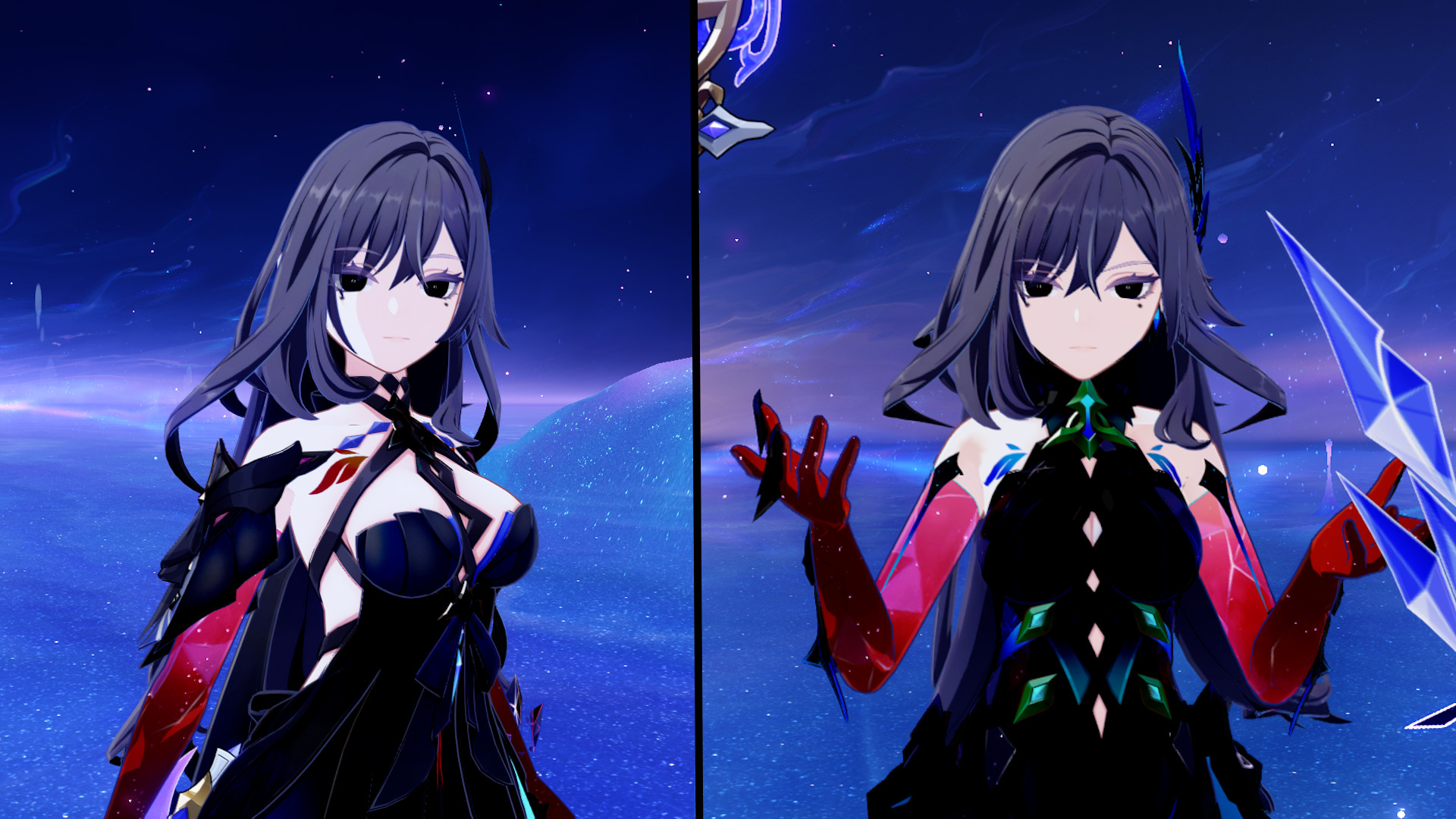 Series of Recolors for Skirk Mod for Genshin Impact | GI Mods