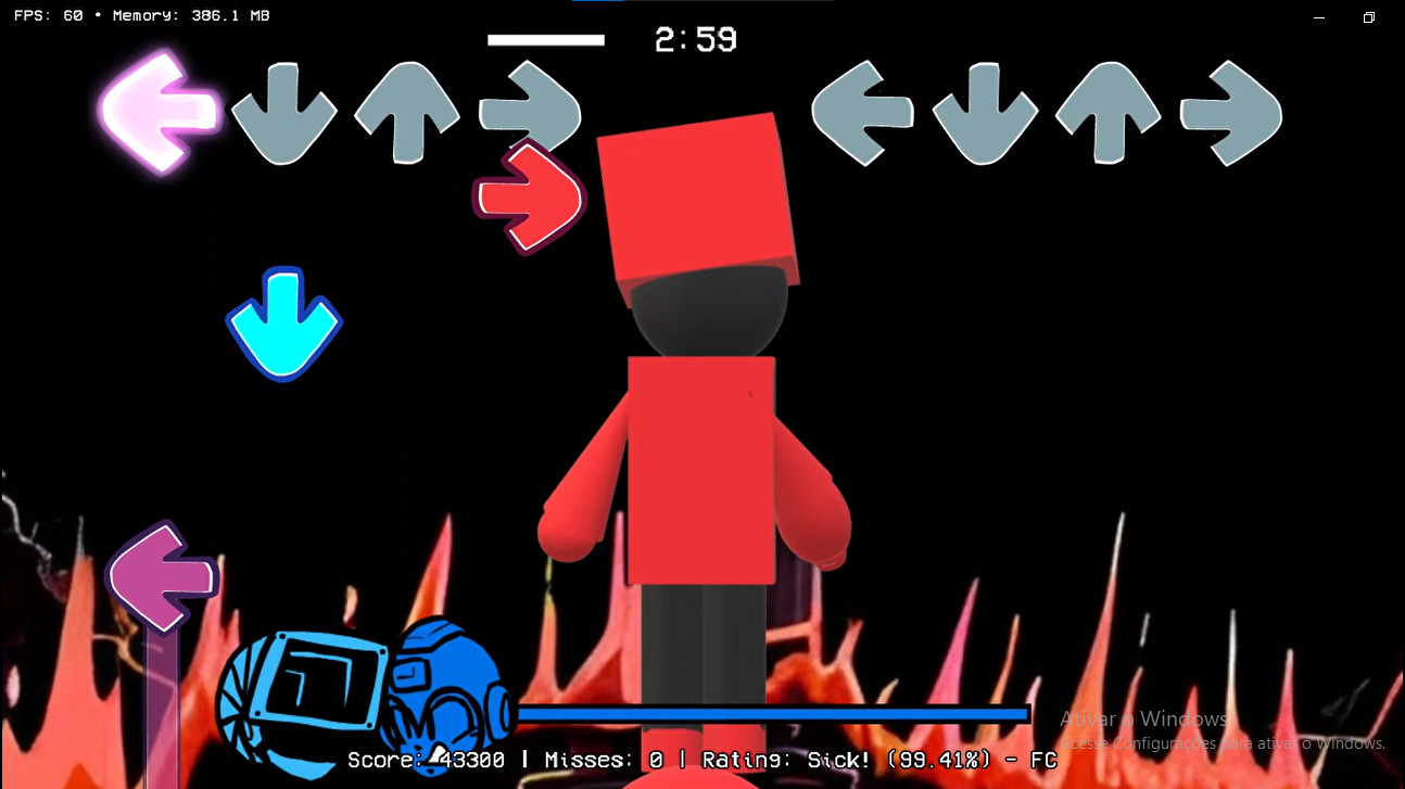 Inferno Of The Vengeful One playable (Mid Effort) Mod for Friday Night ...