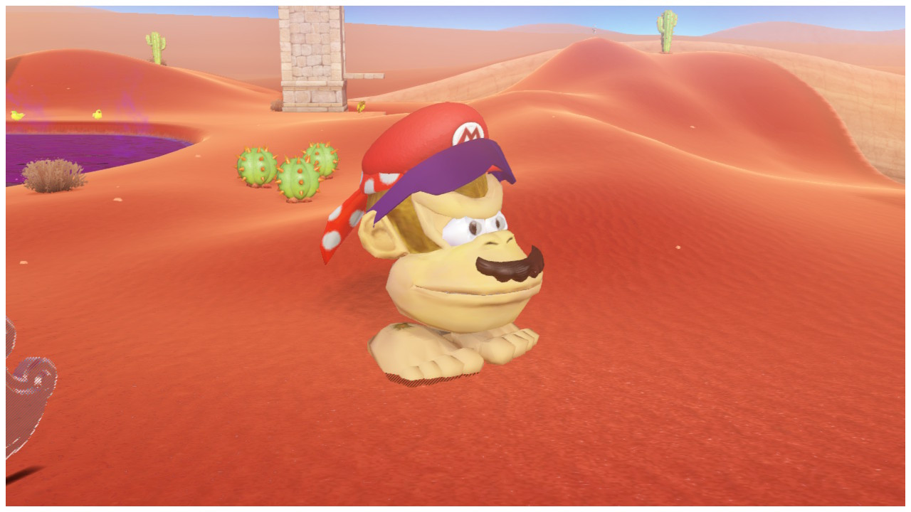 Funky Kong Moai Mod for Super Mario Odyssey | SMO Mods