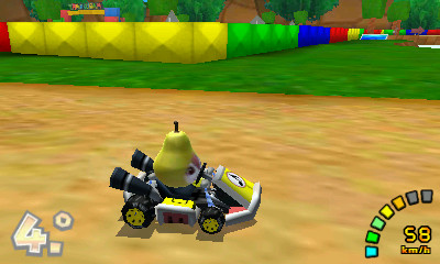 Pearto / Kasane Teto Pear Mod for Mario Kart 7 | MK7 Mods