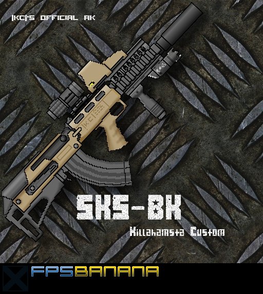 SKS-Bk custom for AK [CS2D] [Mods]