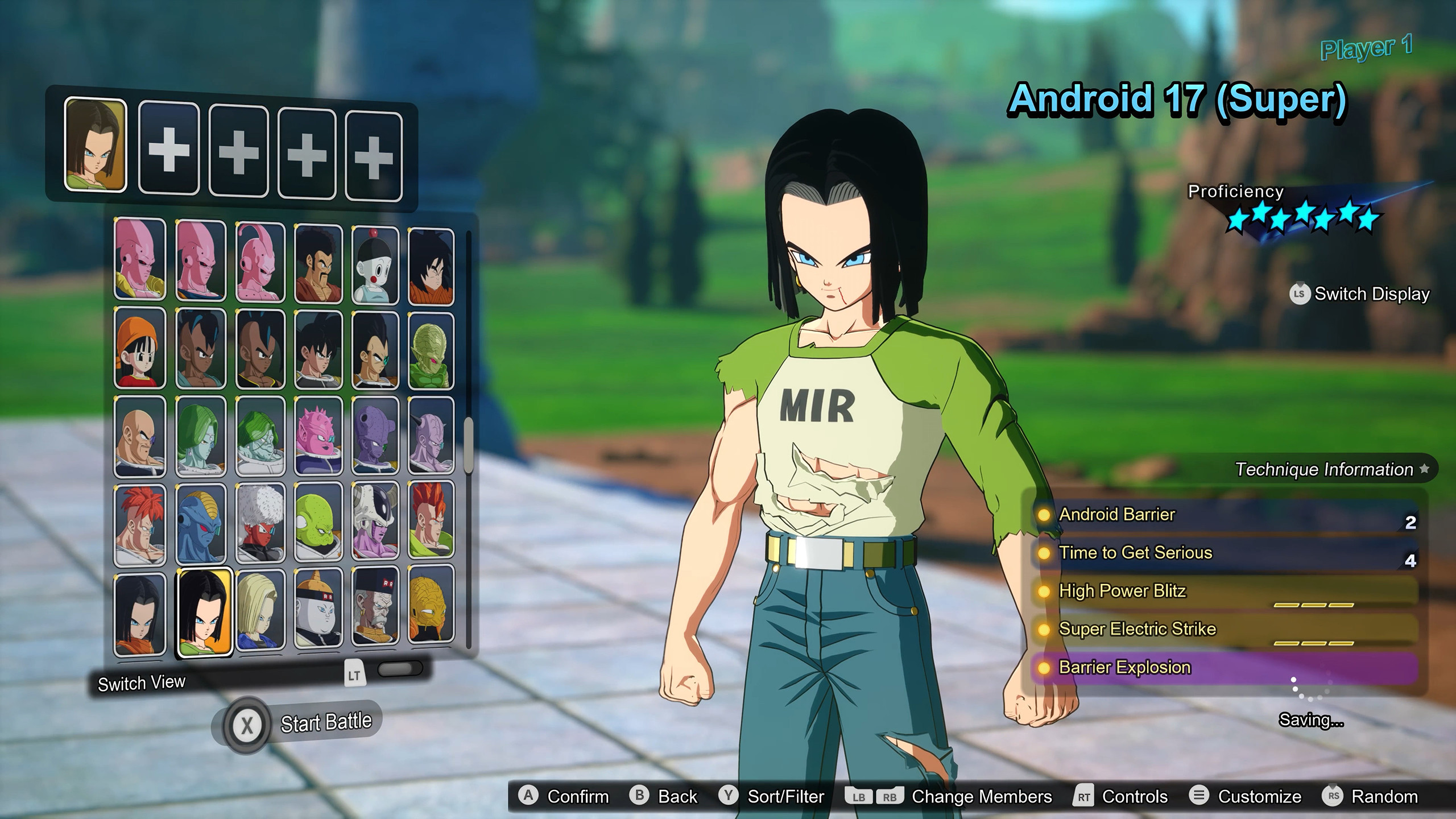 Blood Battle Damage Android 17 (Super) Mod for Dragon Ball: Sparking ...