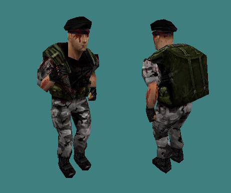 Unique Einstein & Commander in of1a1 Mod for Half-Life: Opposing Force ...