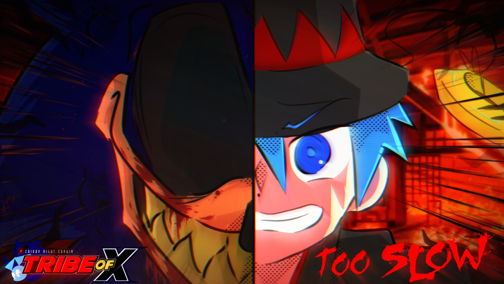 Tribe Of X (BETA Release) Mod for Friday Night Funkin' | FNF Mods