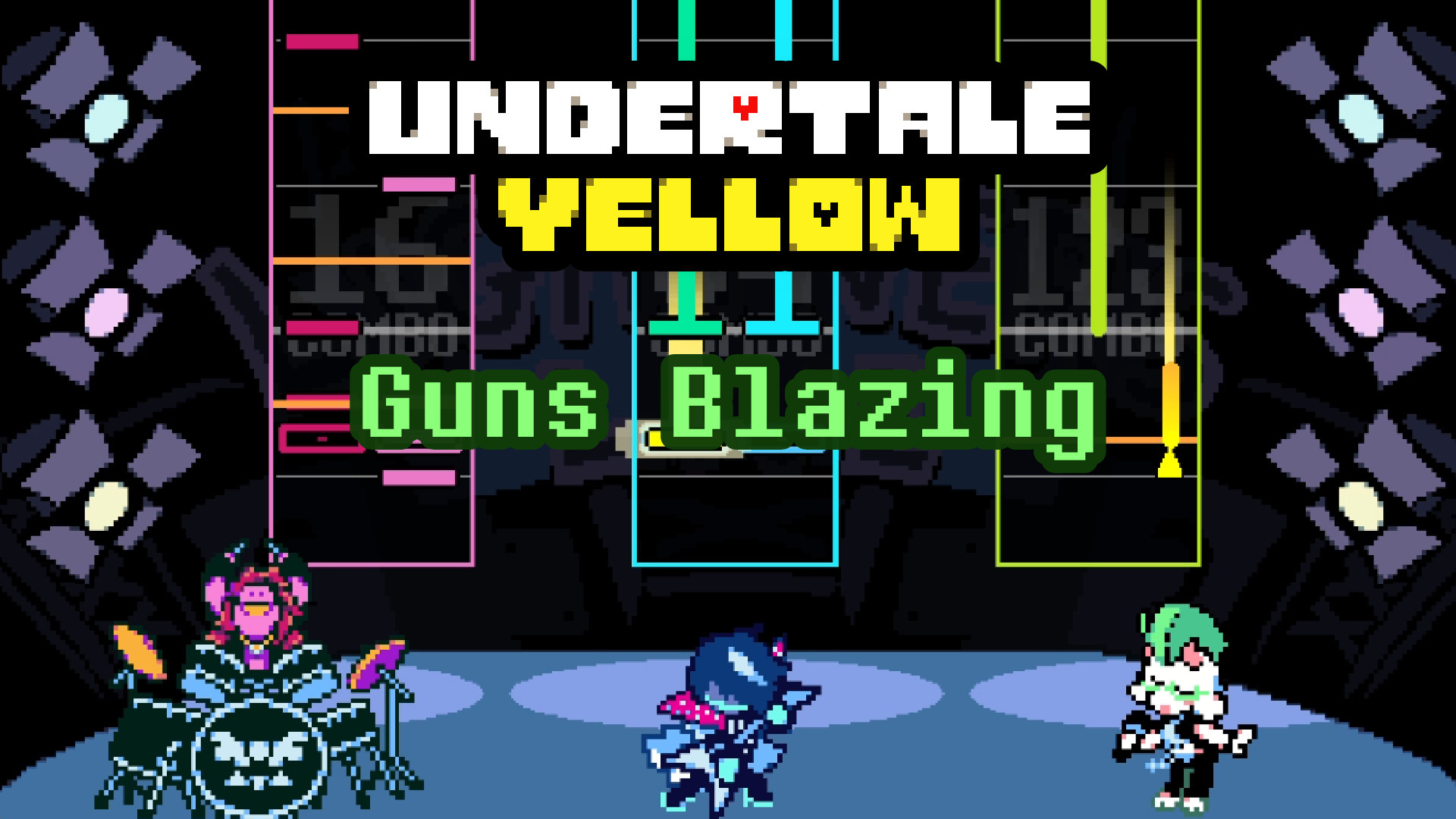 Guns Blazing - UTY Custom Chart Mod for Deltarune | DR Mods