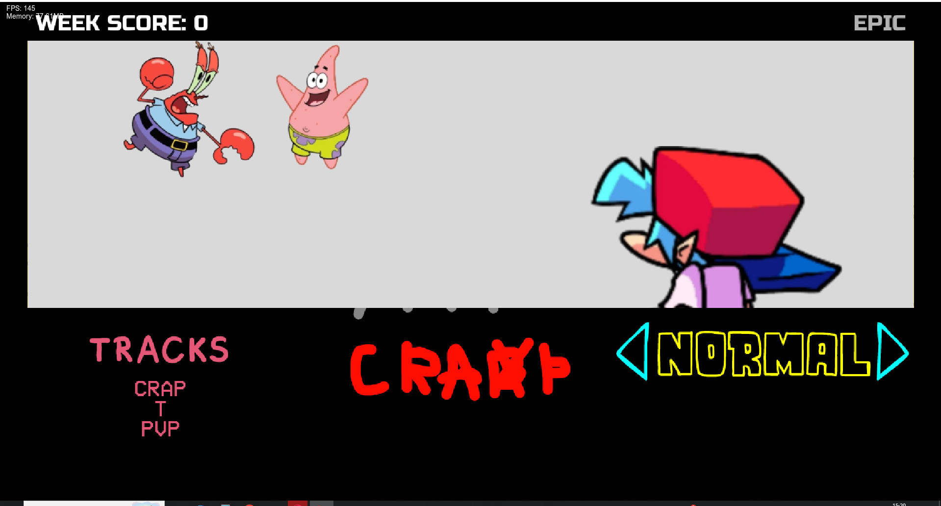 VS PATRIK V3 CRAP UPDATE (crabs) Mod for Friday Night Funkin' | FNF Mods