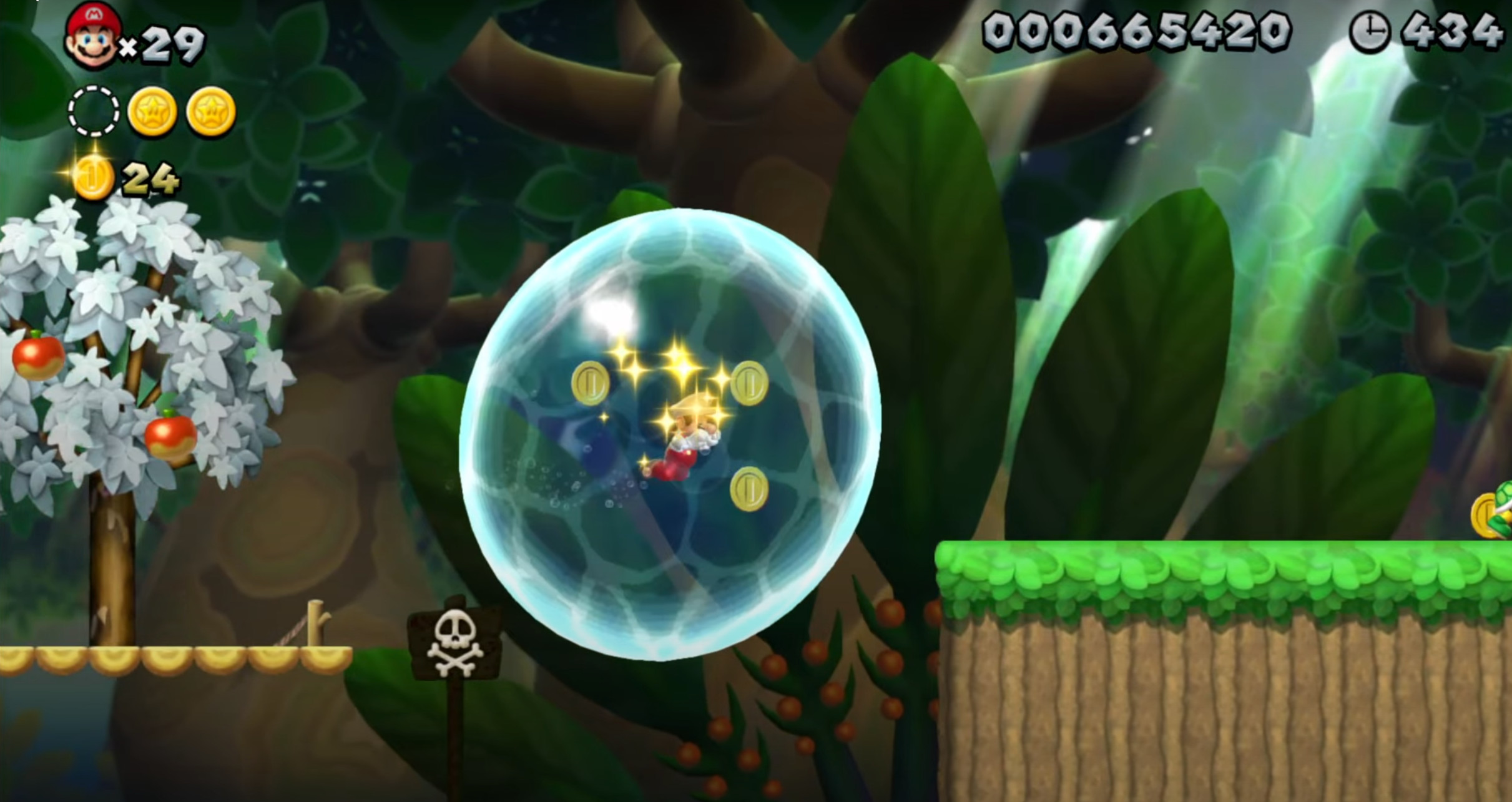Super Mario Forested World Mod for New Super Mario Bros. U / New Super ...