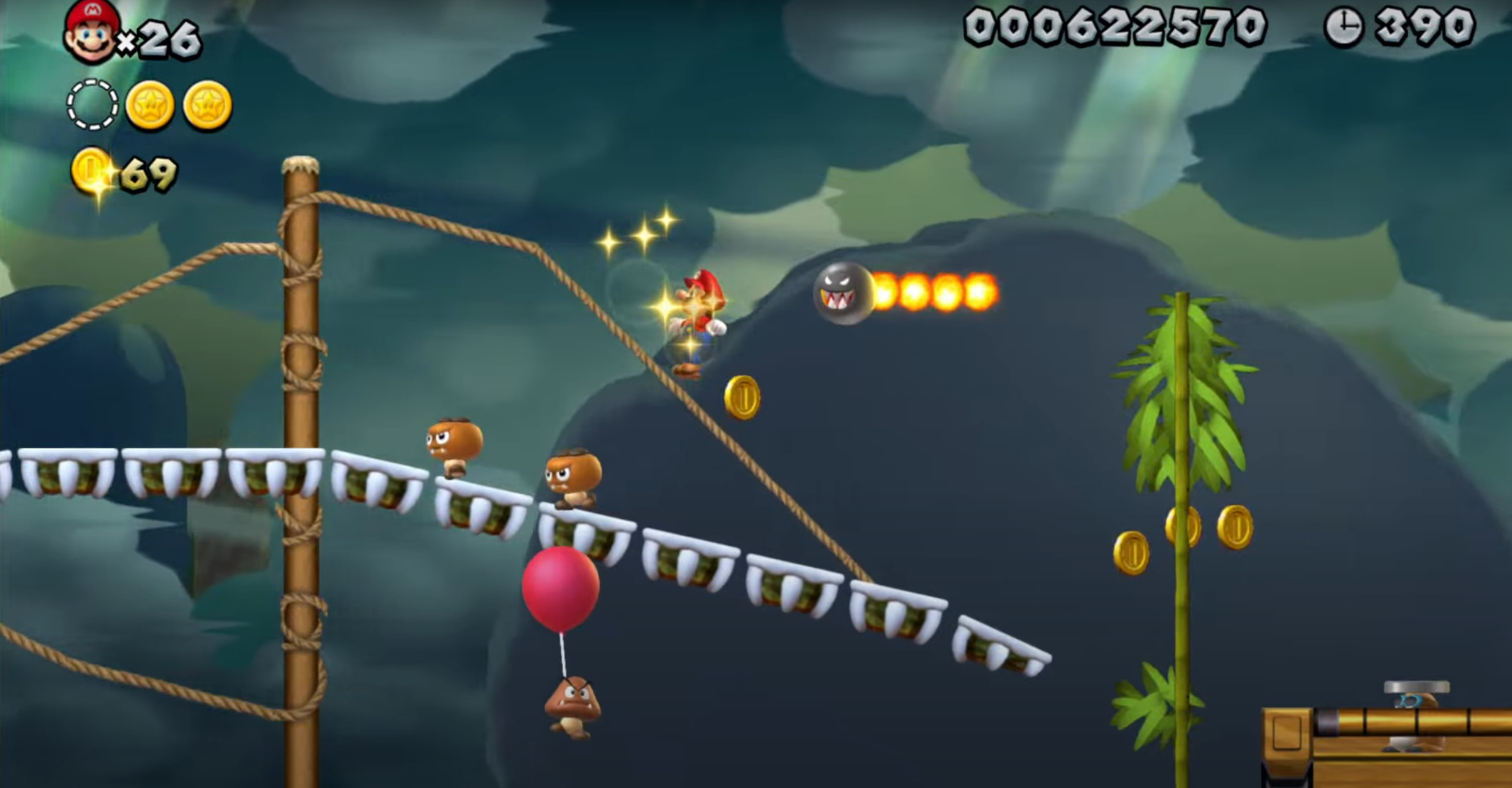 Super Mario Forested World Mod for New Super Mario Bros. U / New Super ...