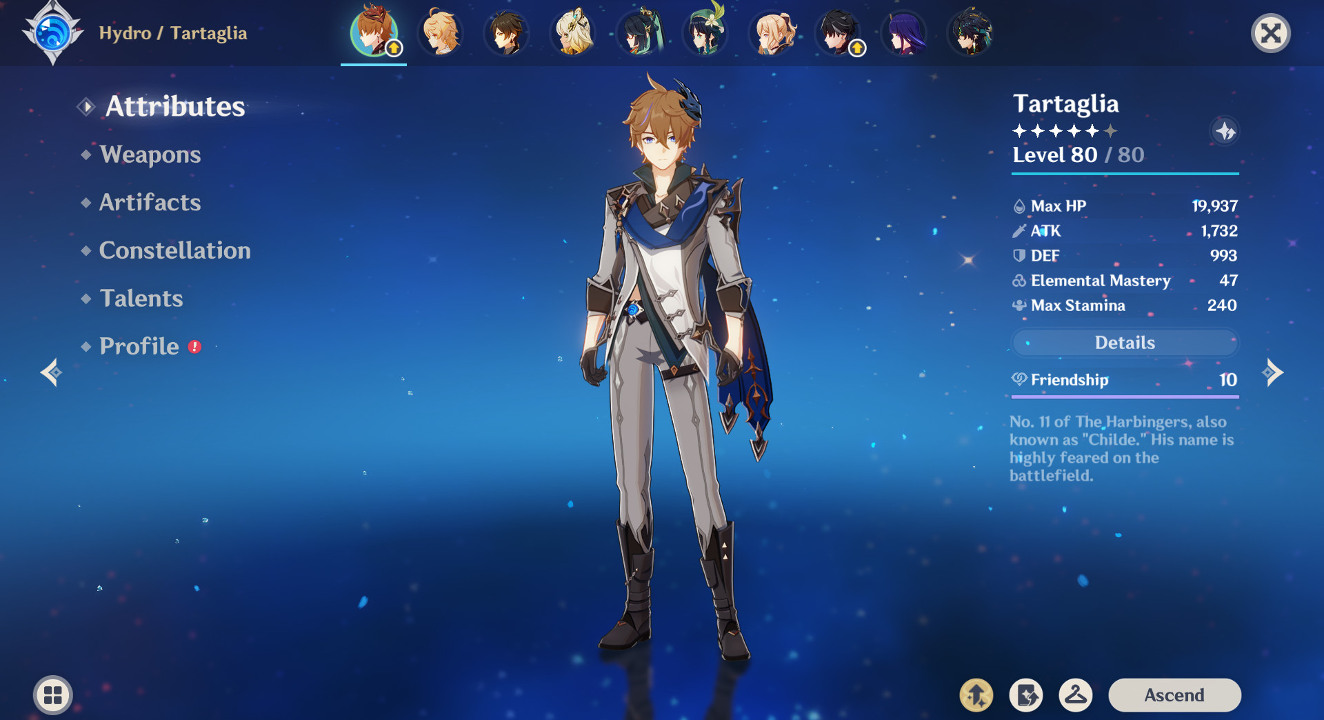 Real Hydro Tartaglia Mod for Genshin Impact | GI Mods