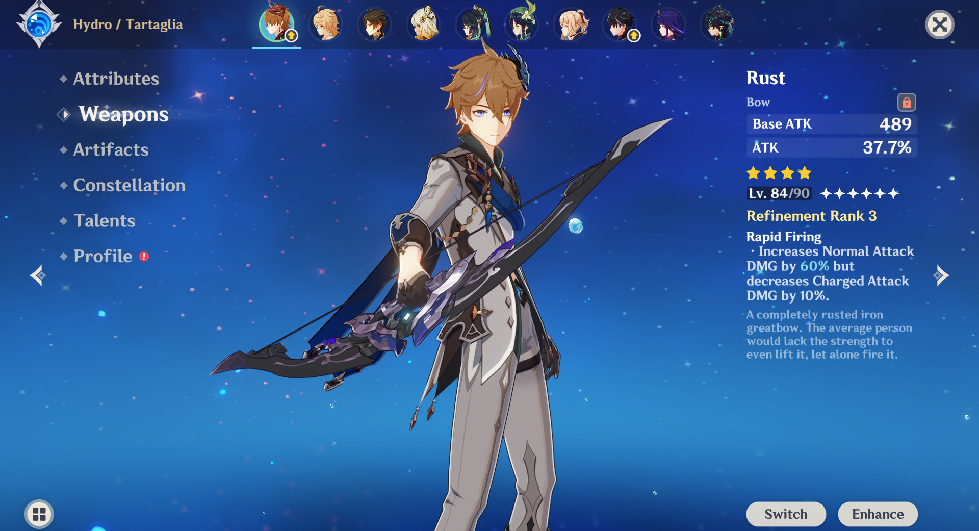 Real Hydro Tartaglia Mod for Genshin Impact | GI Mods