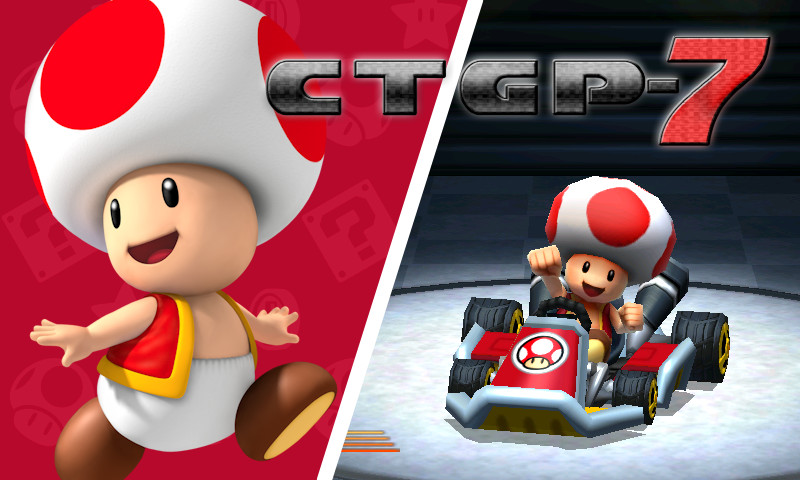 Red Toad Mod for Mario Kart 7 | MK7 Mods