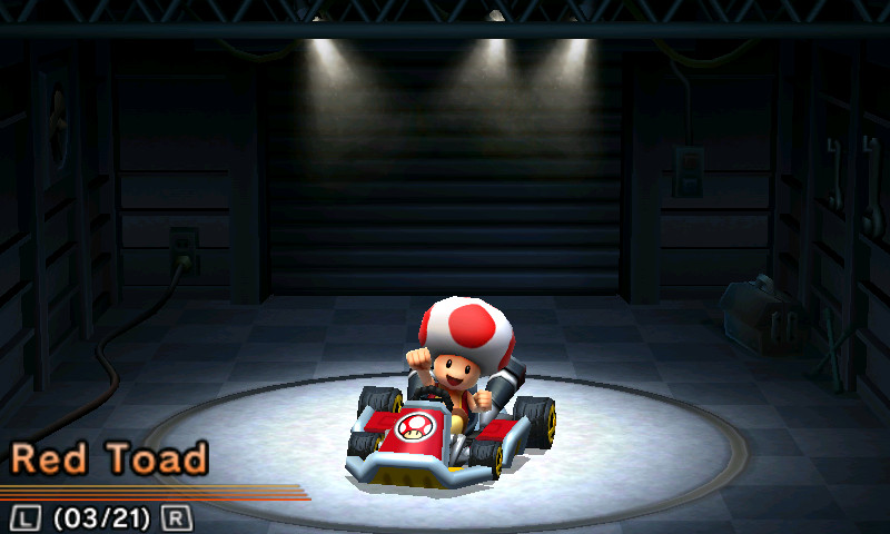 Red Toad Mod for Mario Kart 7 | MK7 Mods