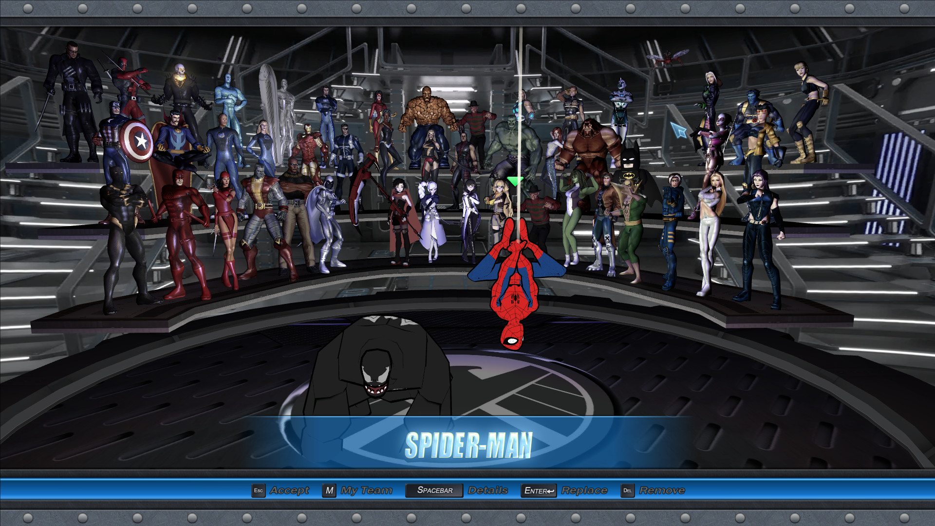 Spectacular Spider-Man Venom Mod for Marvel: Ultimate Alliance | MUA Mods