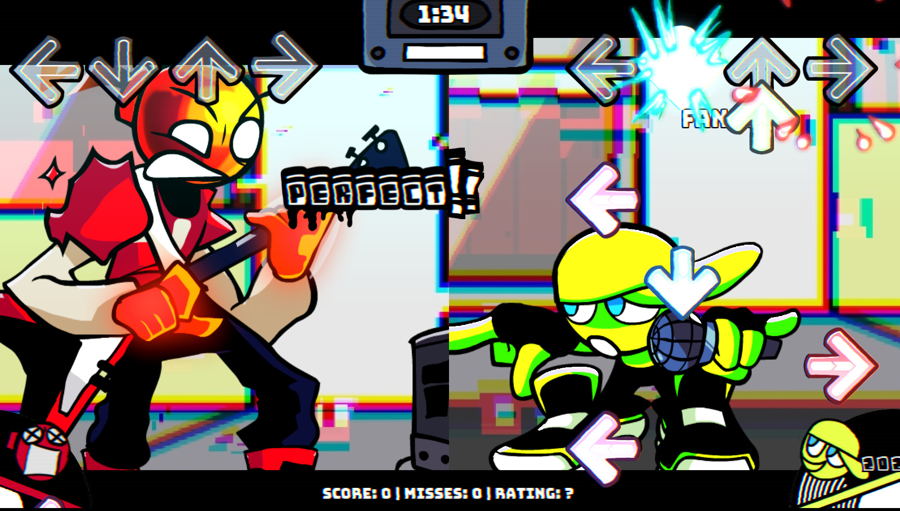 Friday Night Funkin'. Minus FRENZY Mod for Friday Night Funkin' | FNF Mods