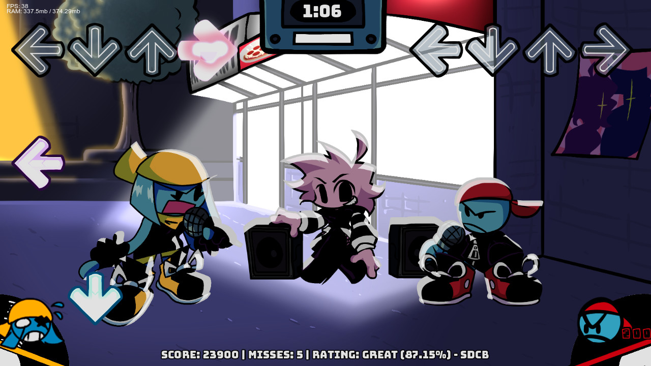 Friday Night Funkin'. Minus FRENZY Mod for Friday Night Funkin' | FNF Mods