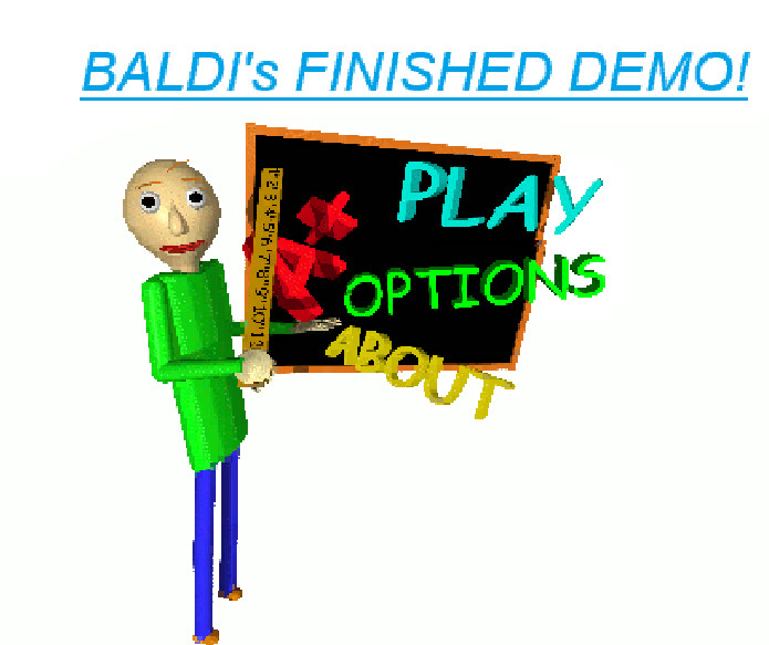 BALDIS FINISHED DEMO! Mod for Baldi's Basics | Baldi Mods
