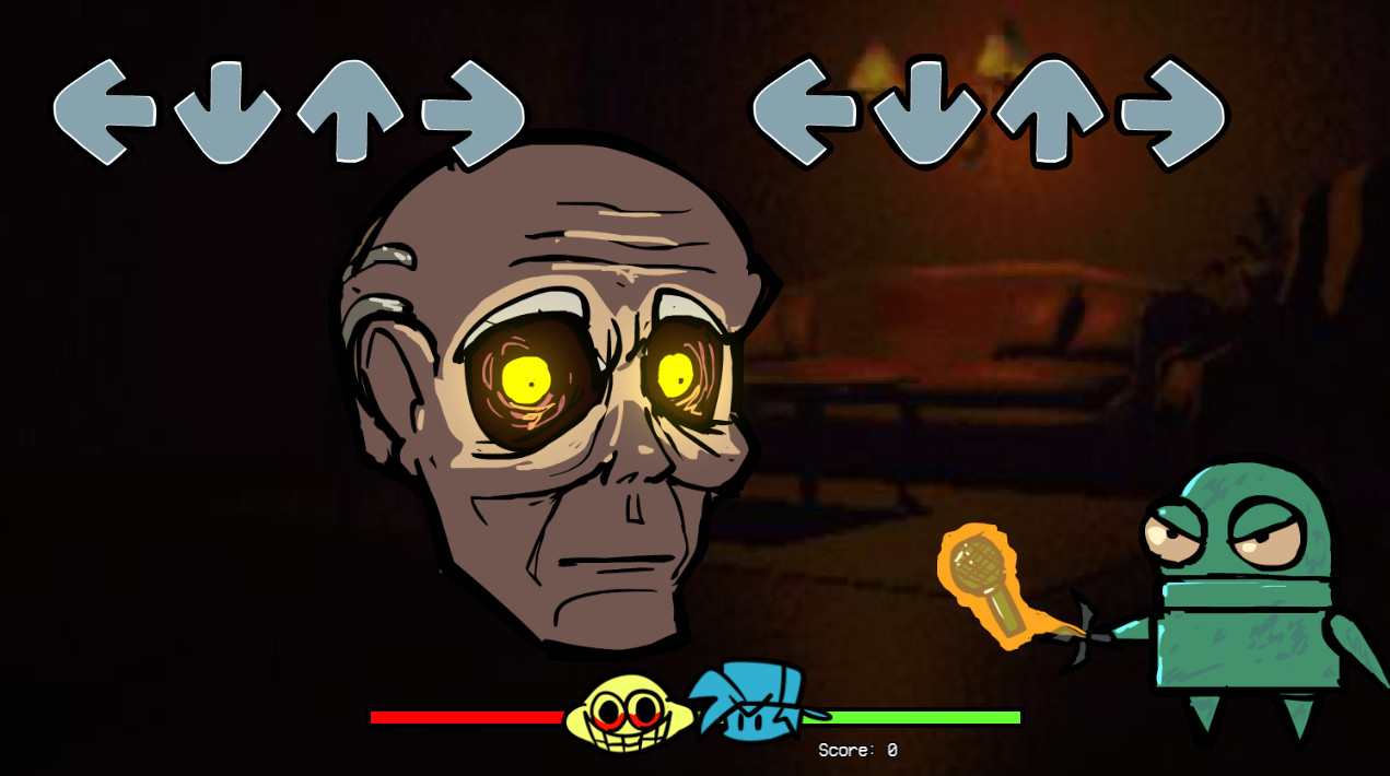 HEADMAN - A R.E.P.O. Oneshot Mod for Friday Night Funkin' | FNF Mods