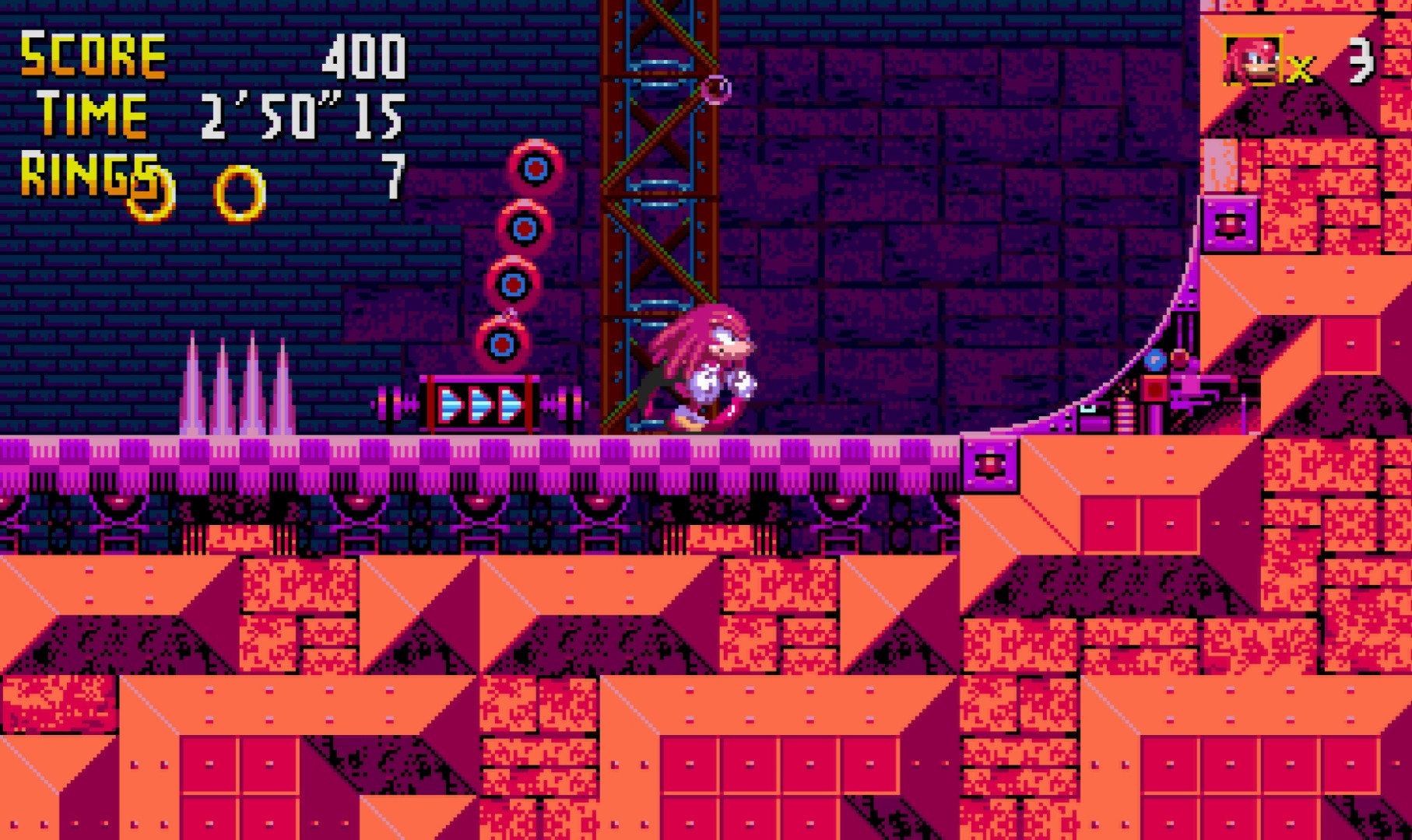 Knuckles' Chaotix LBZ (Day)(Sunset) Mod for Sonic 3 A.I.R. | S3AIR Mods