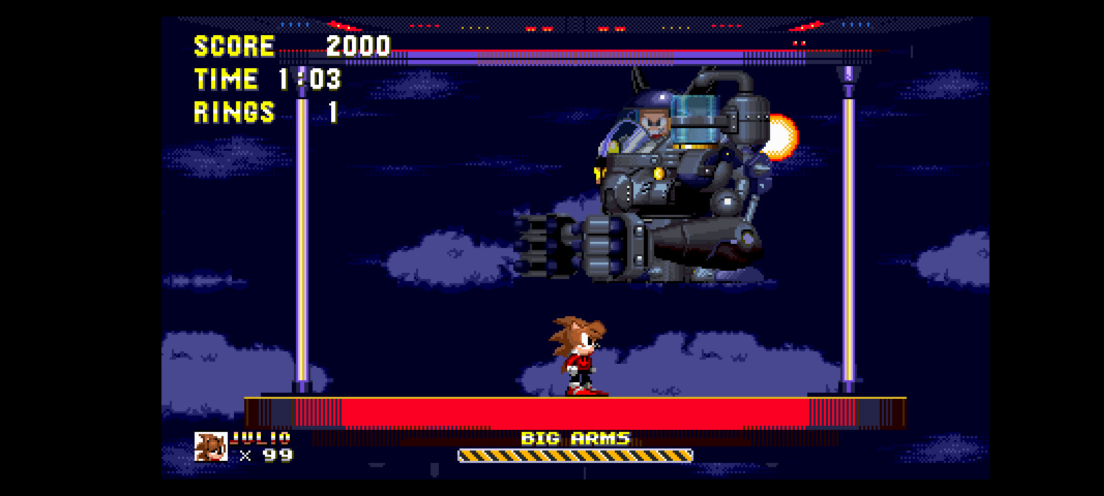 Furromantic mal0 mecha armor Mod for Sonic 3 A.I.R. | S3AIR Mods