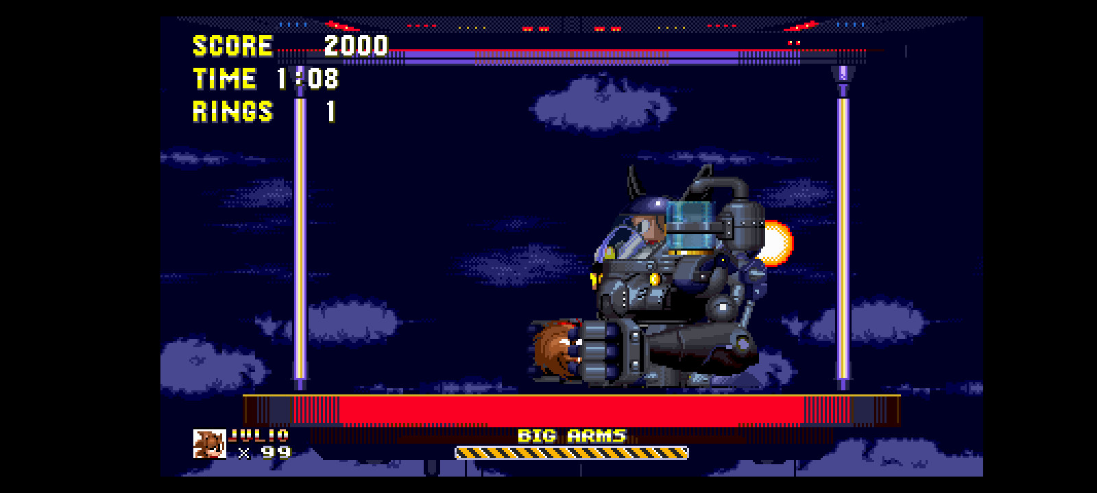 Furromantic mal0 mecha armor Mod for Sonic 3 A.I.R. | S3AIR Mods