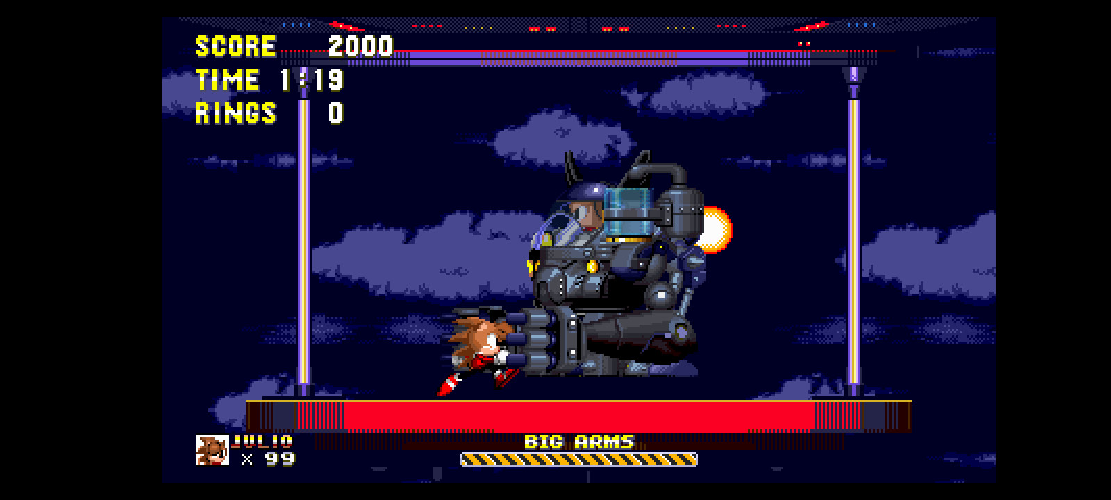 Furromantic mal0 mecha armor Mod for Sonic 3 A.I.R. | S3AIR Mods