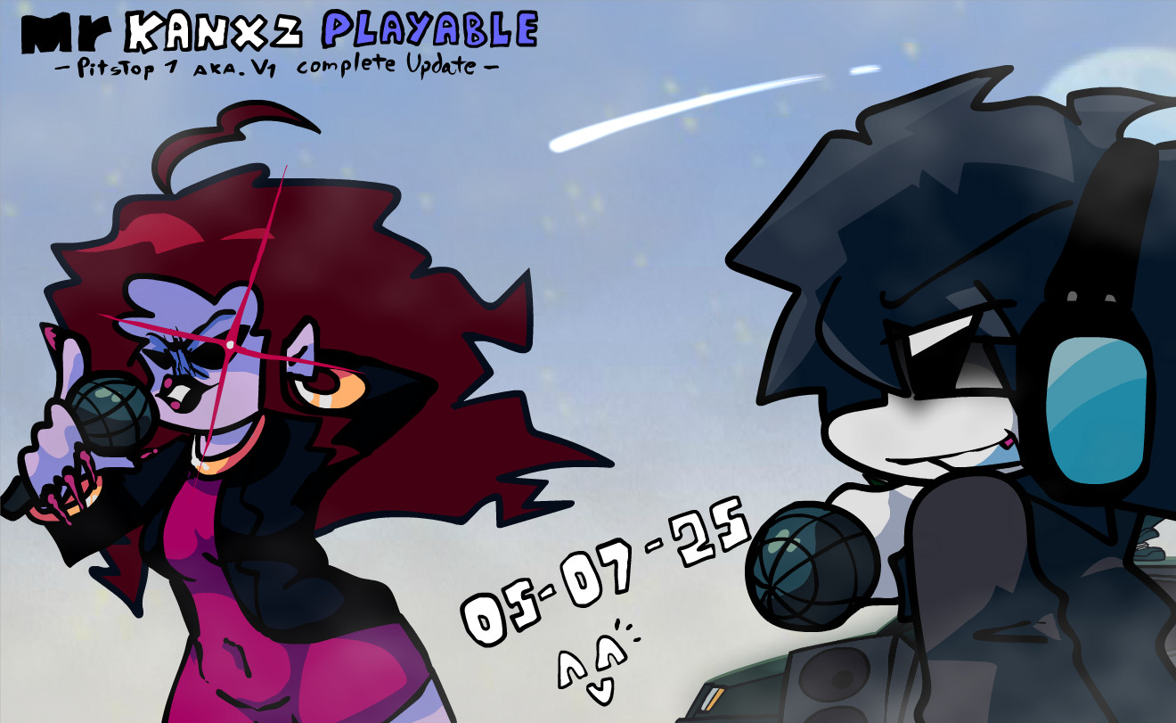 FNF: Kanxz Playable PRE DESTINATION 2 / DEMO v2 Mod for Friday Night ...