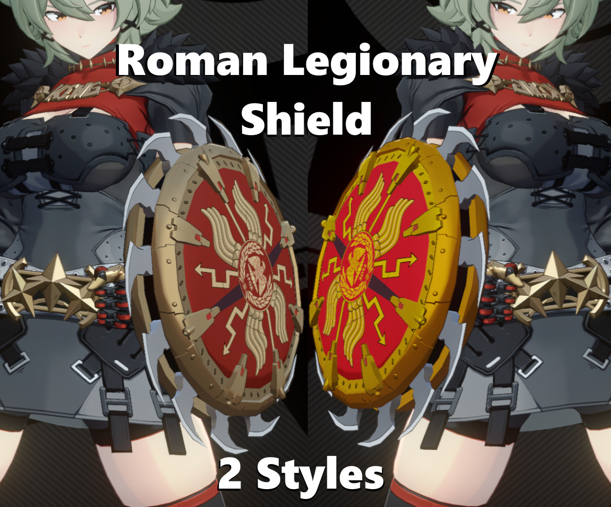 Roman Legionary Shield for Caesar Mod for Zenless Zone Zero | ZZZ Mods