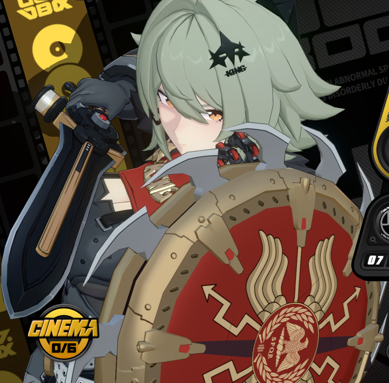 Roman Legionary Shield for Caesar Mod for Zenless Zone Zero | ZZZ Mods