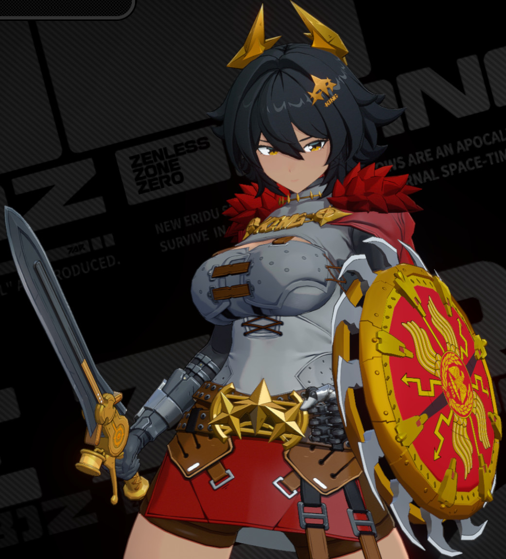 Roman Legionary Shield for Caesar Mod for Zenless Zone Zero | ZZZ Mods
