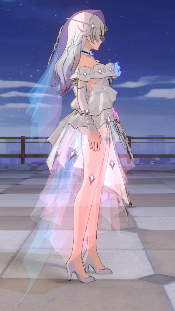 Firefly Wedding Dress-by amiya Mod for Honkai Star Rail | HSR Mods