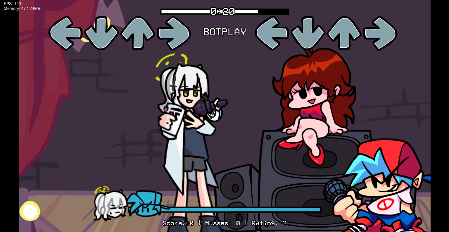 [FNF Blue Archive]Hare sprite! Mod for Friday Night Funkin' | FNF Mods