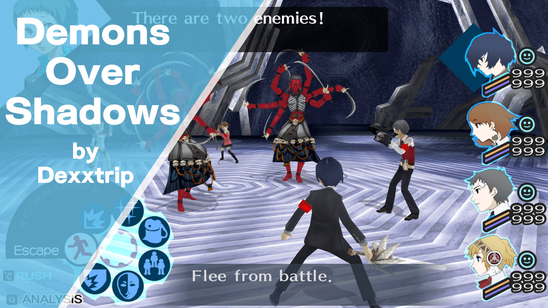 Demons Over Shadows Mod for Persona 3 Portable (PC) | P3P PC Mods