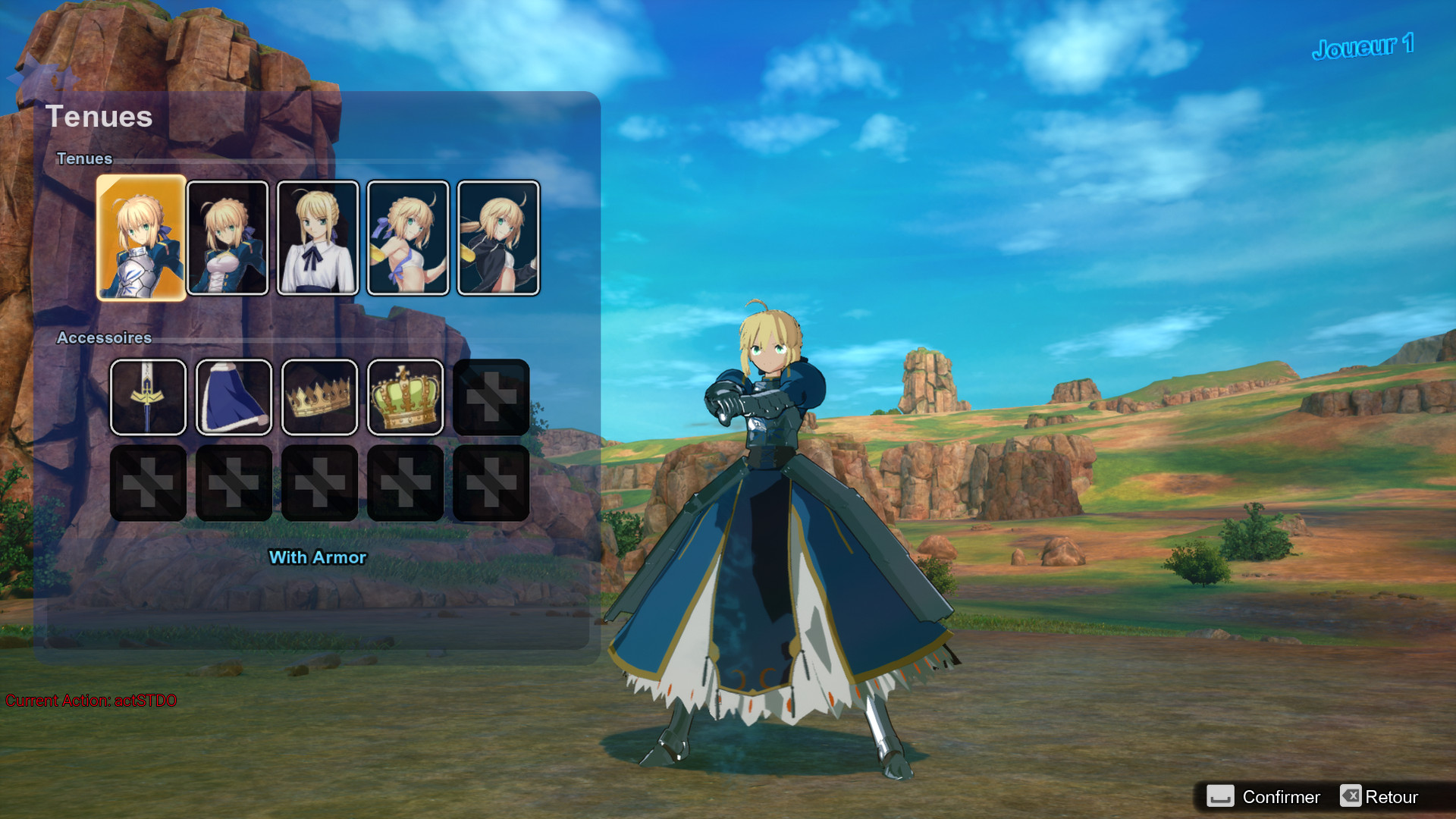 Saber - Fate/stay night (2 fighting modes) Mod for Dragon Ball ...