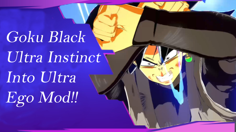Virgixz Goku Black UI To Satoyuta's Goku Black UE! Mod for Dragon Ball ...