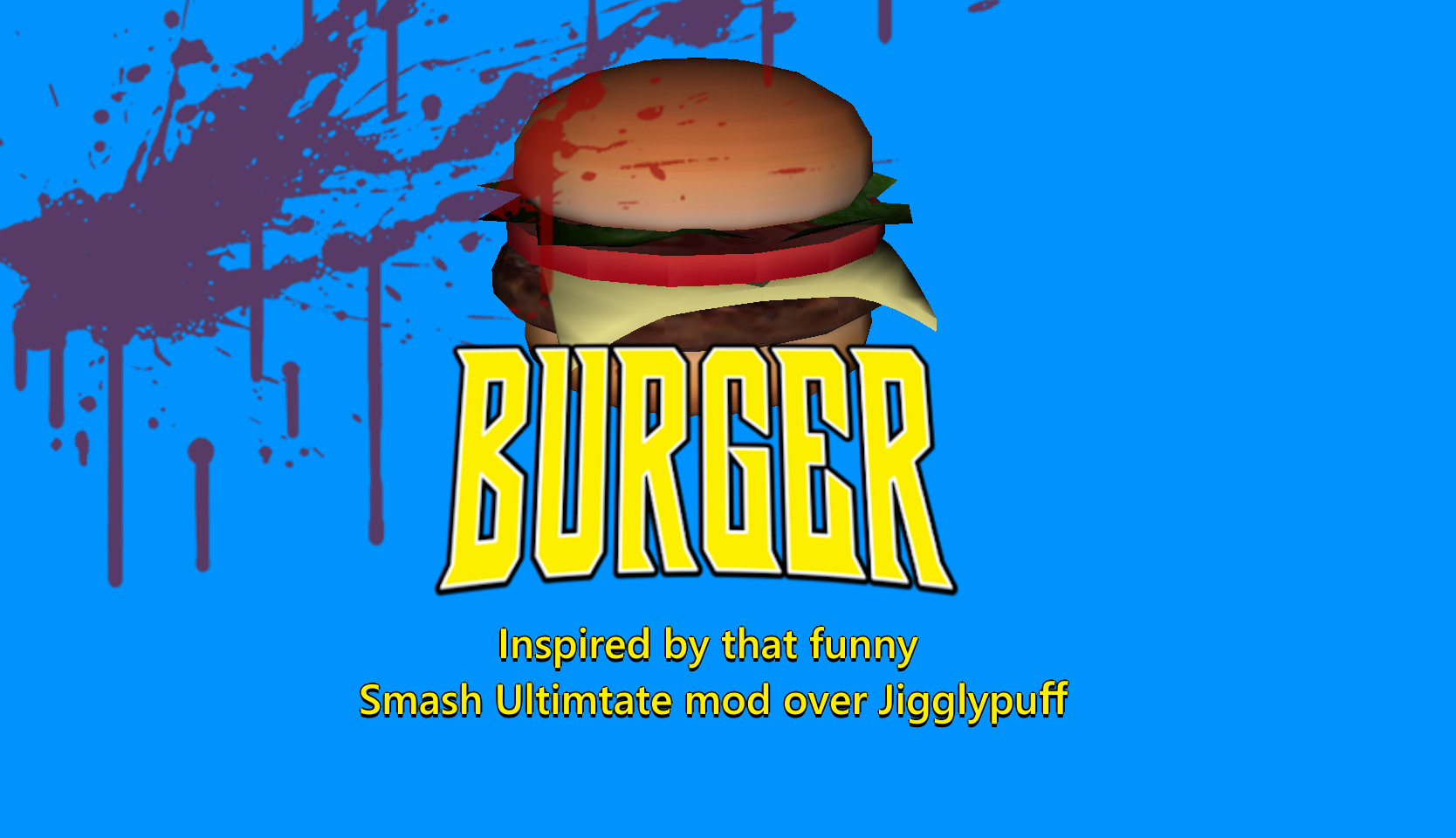 Burger Mod for Super Smash Bros. Brawl | Brawl Mods