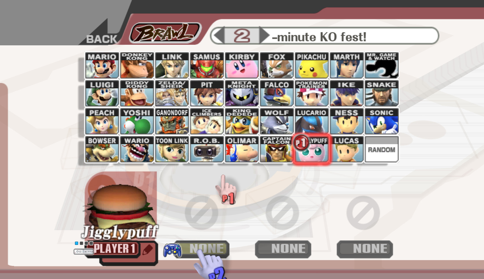 Burger Mod for Super Smash Bros. Brawl | Brawl Mods