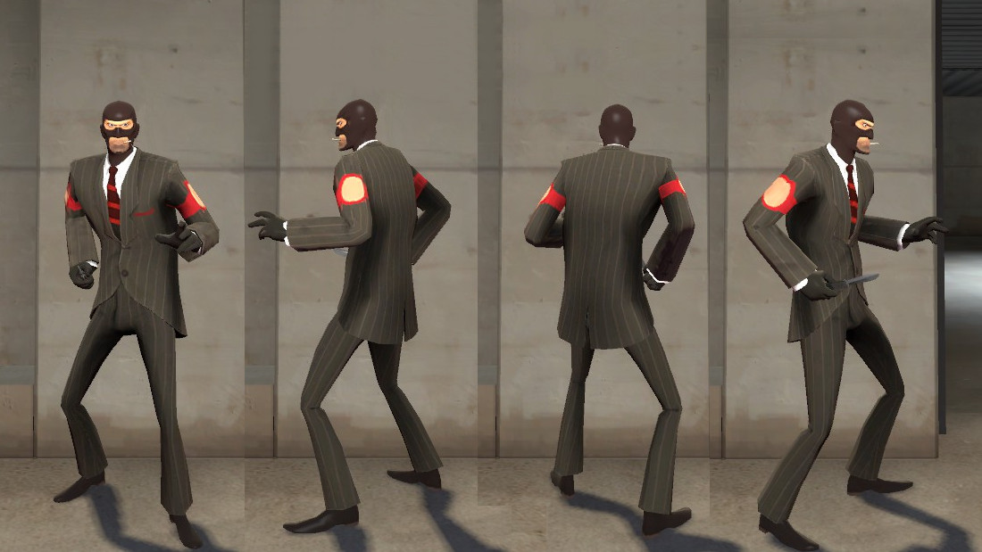 Trailer 1 Styled Spy Retexture Mod for Team Fortress 2 | TF2 Mods