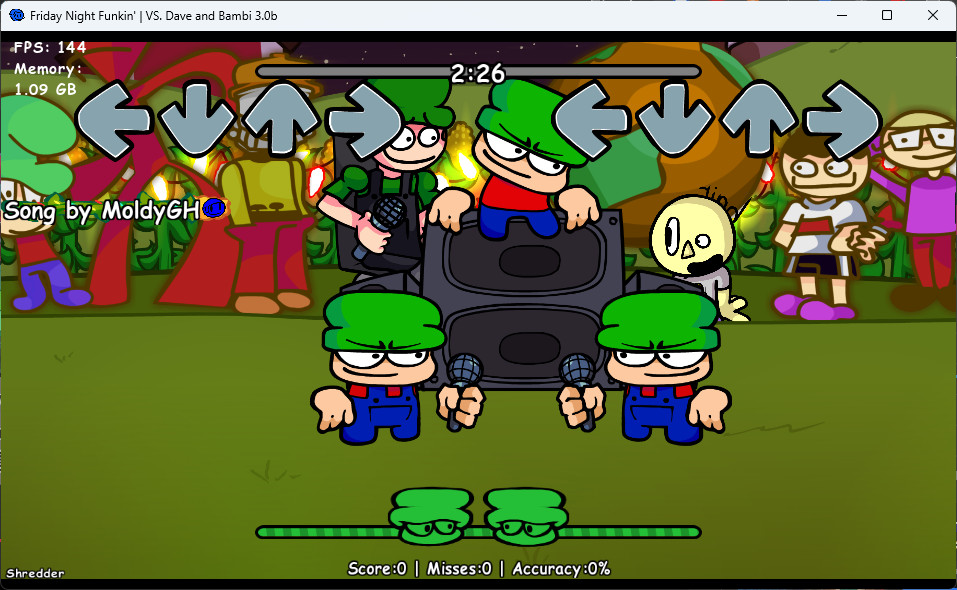 Bambi over Girlfriend Mod for Friday Night Funkin' | FNF Mods