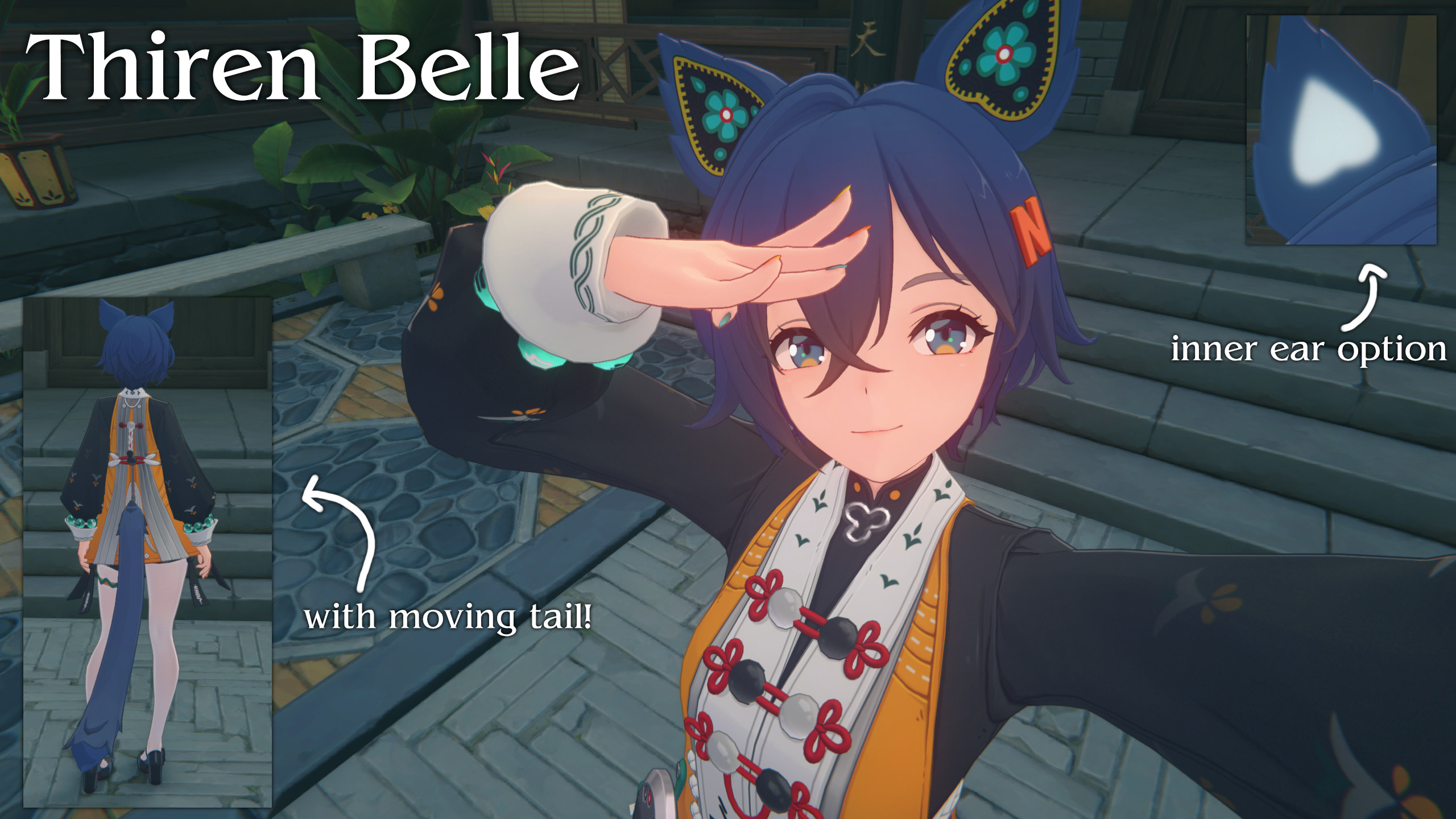 Thiren Belle Mod for Zenless Zone Zero | ZZZ Mods