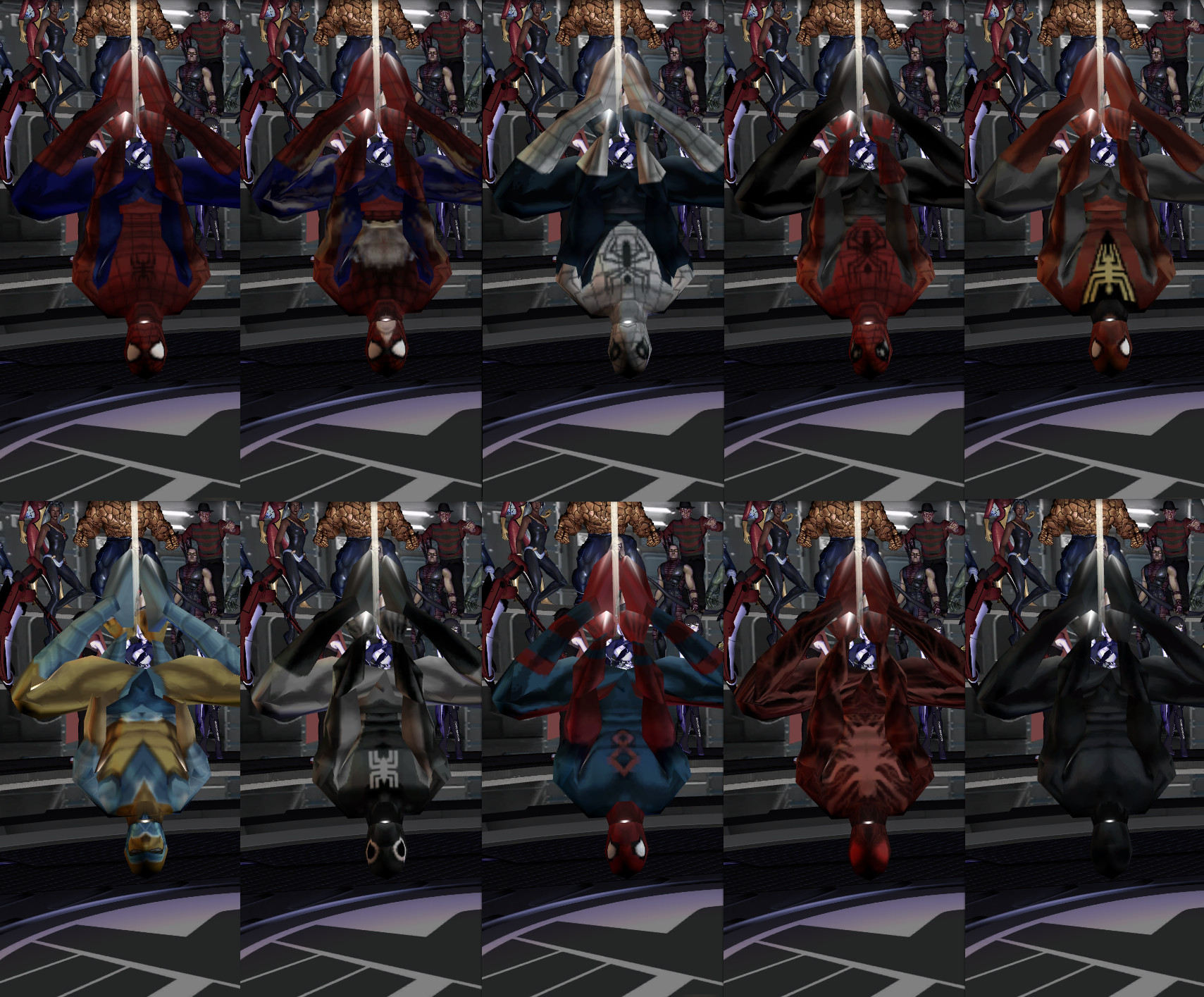 Spider-Man 2: Enter Electro Skin Pack Mod for Marvel: Ultimate Alliance ...