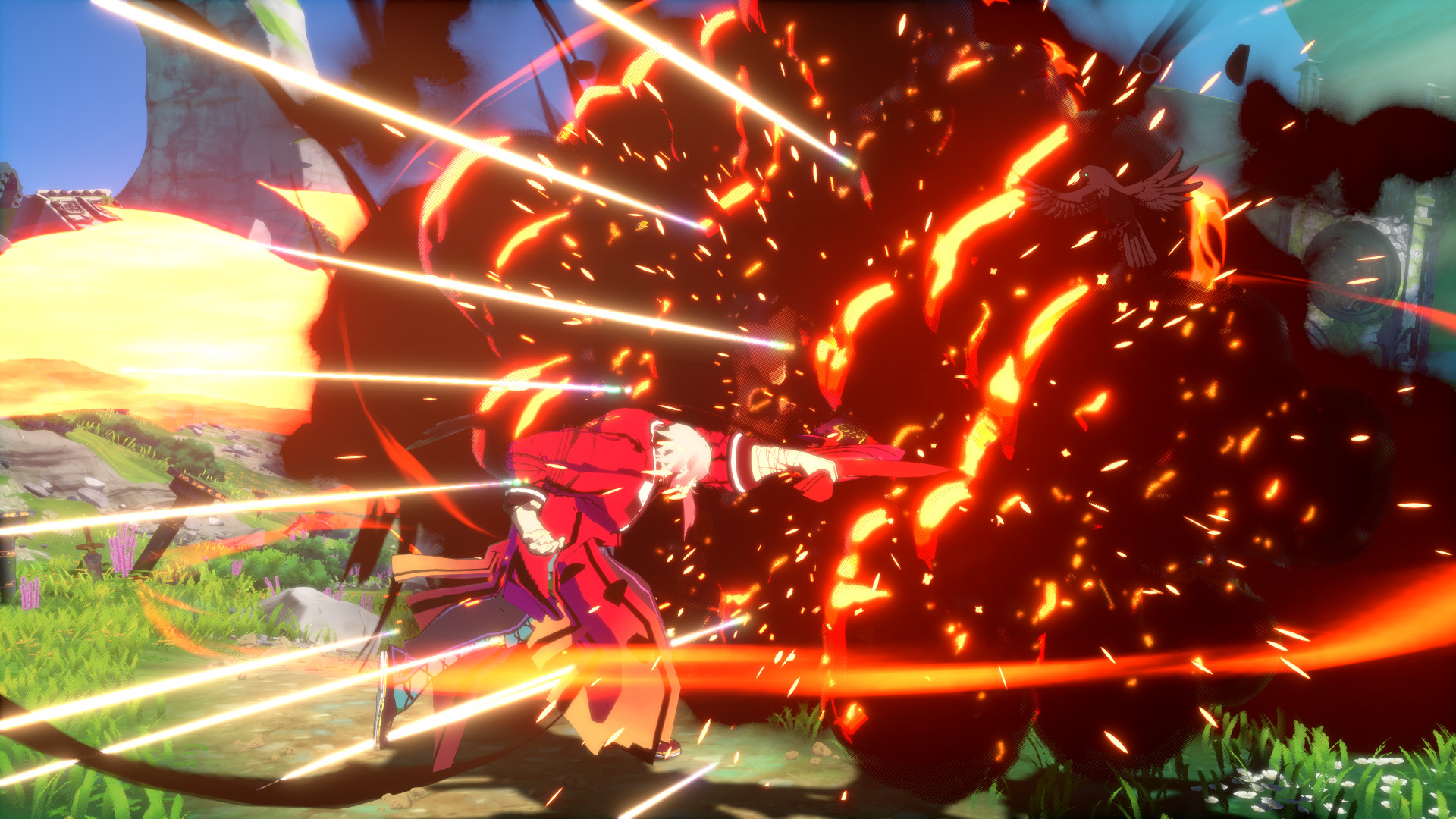 McBurn (Trails into Reverie) Mod for GUILTY GEAR -STRIVE- | GGST Mods