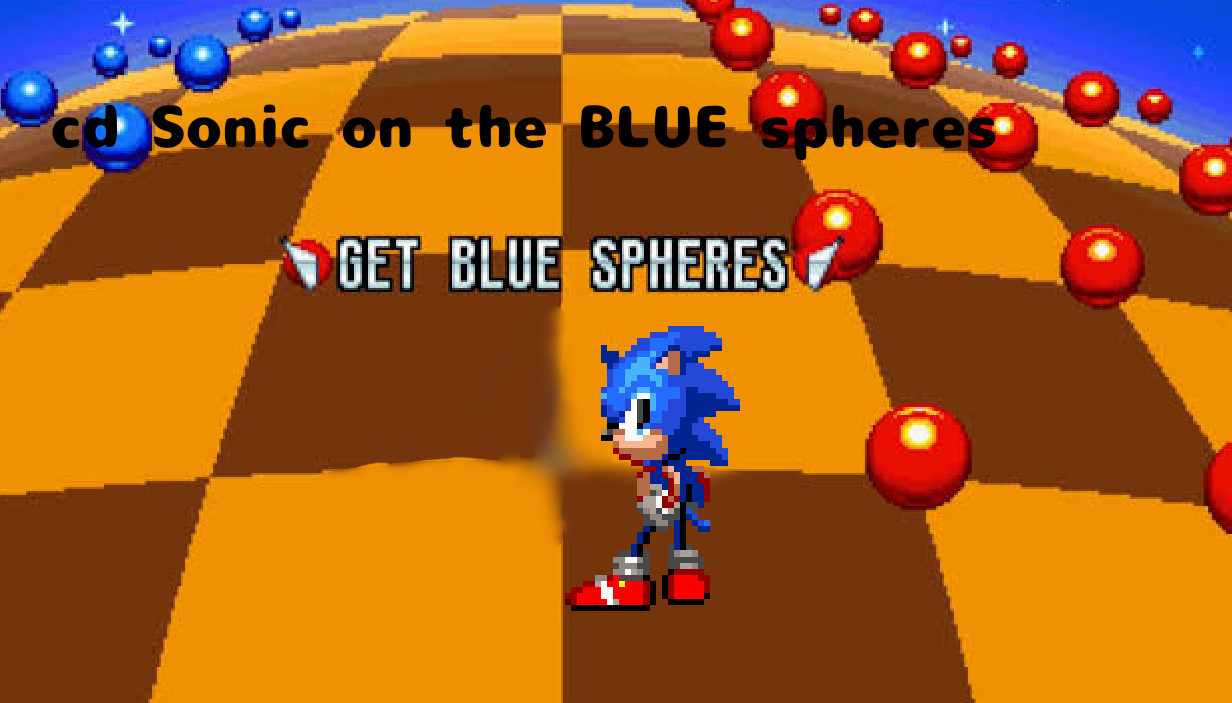 Cd sonic for the blue spheres Mod for Sonic 3 A.I.R. | S3AIR Mods
