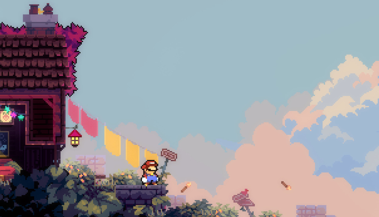 Super Mario over Madeline Mod for Celeste | Celeste Mods