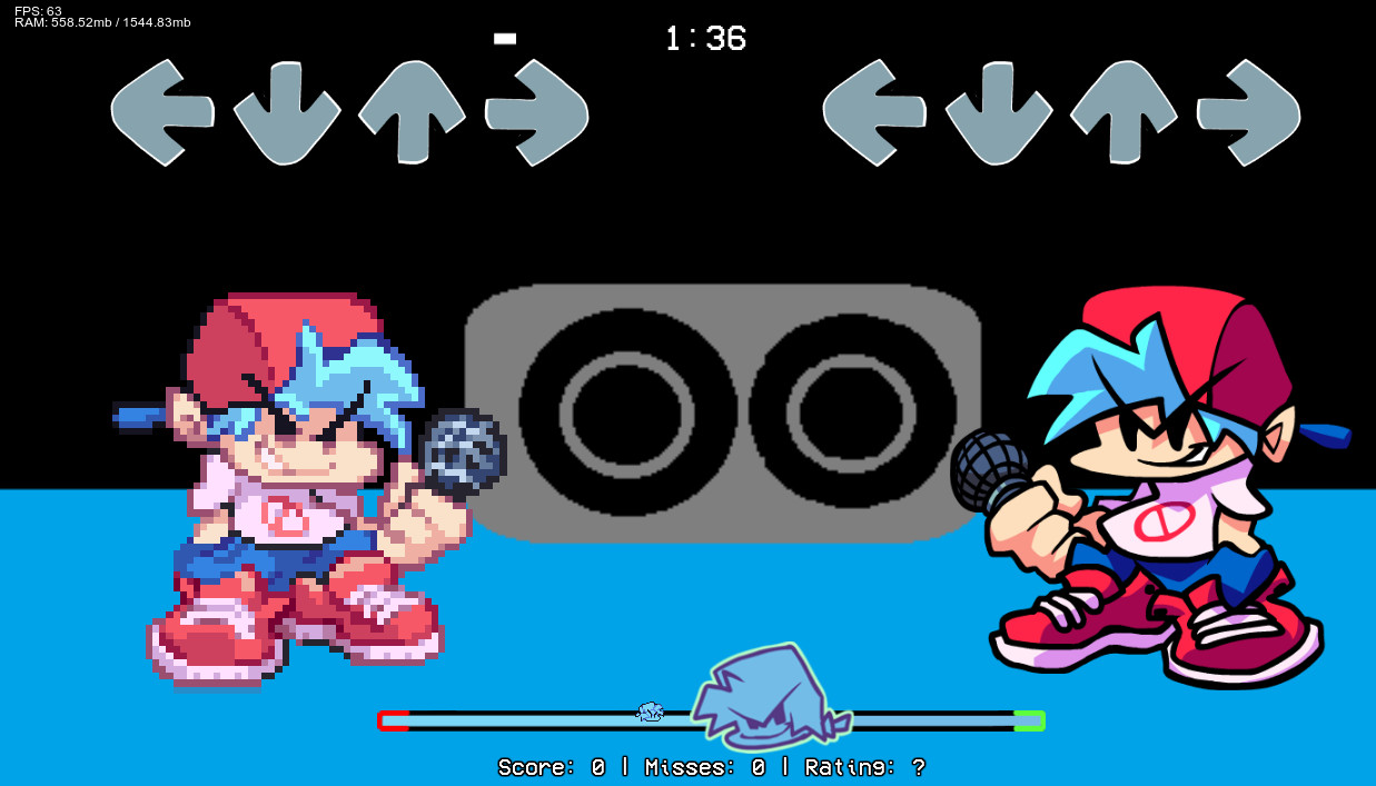 Test Reworked ("AND"HEV MIX) Mod for Friday Night Funkin' | FNF Mods