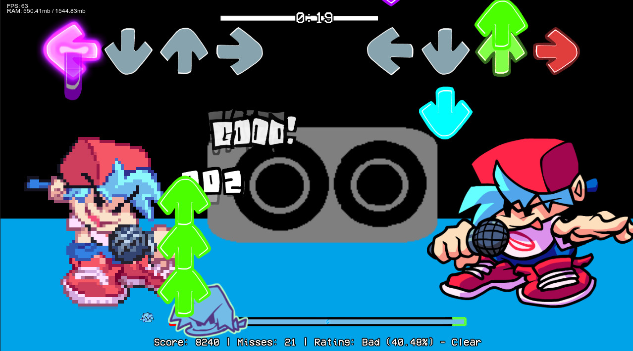 Test Reworked ("AND"HEV MIX) Mod for Friday Night Funkin' | FNF Mods