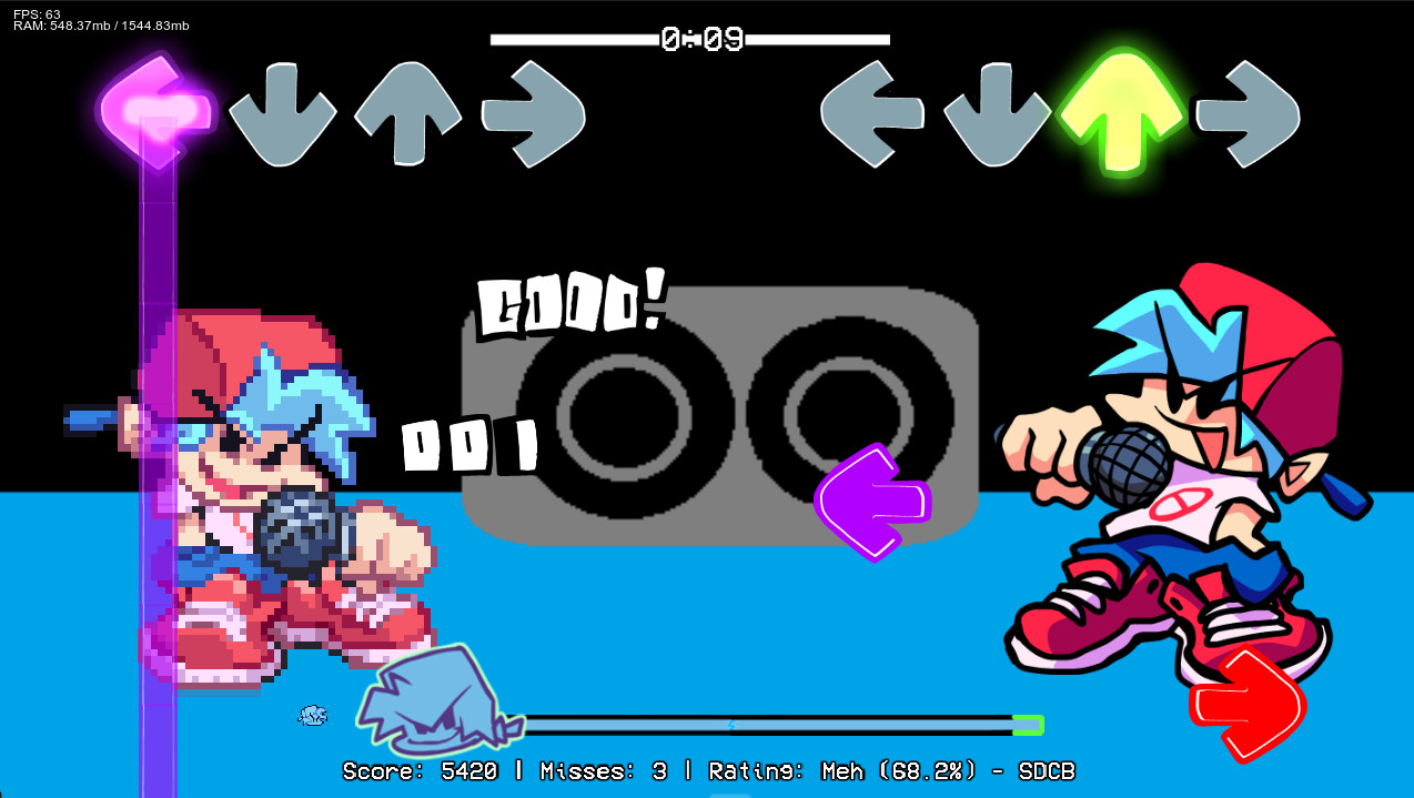 Test Reworked ("AND"HEV MIX) Mod for Friday Night Funkin' | FNF Mods