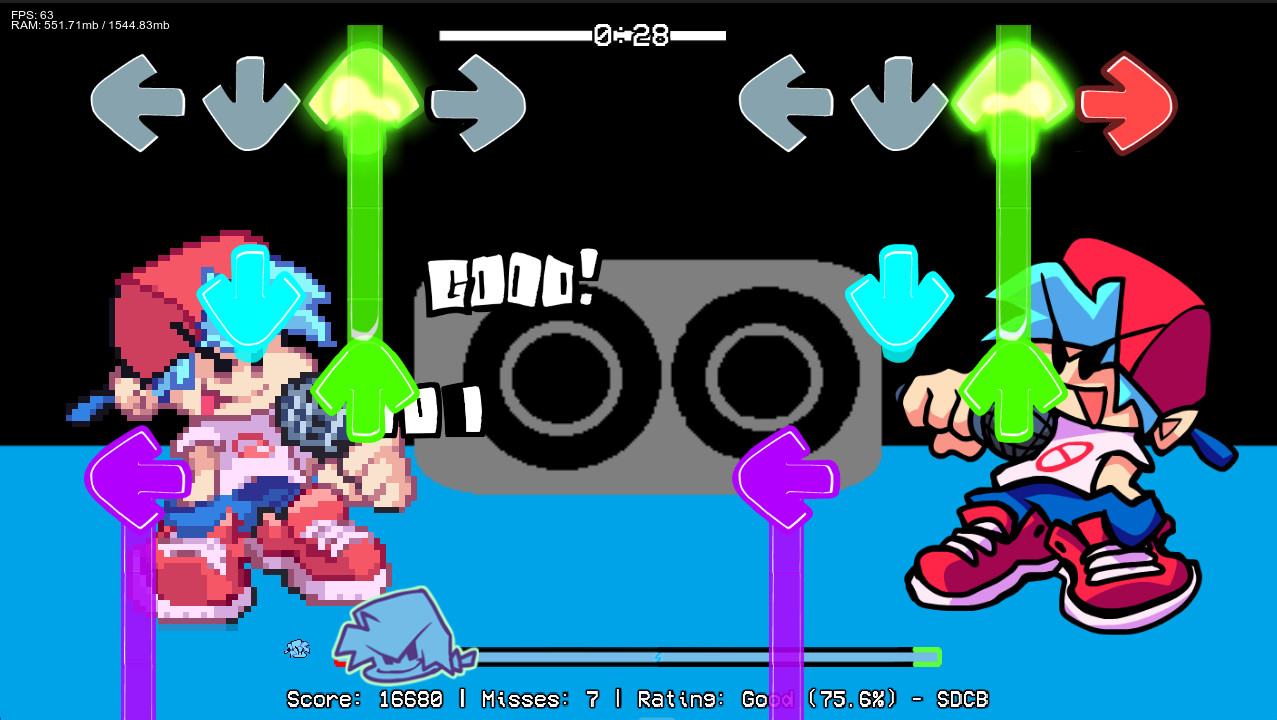 Test Reworked ("AND"HEV MIX) Mod for Friday Night Funkin' | FNF Mods