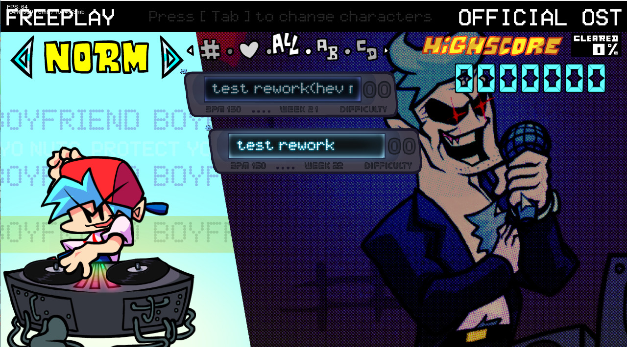 Test Reworked ("AND"HEV MIX) Mod for Friday Night Funkin' | FNF Mods